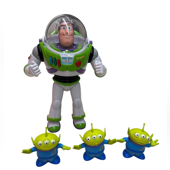 Disney | Toys | Buzz Lightyear Thinkway Toys Disney Toy Story 2 Talking ...